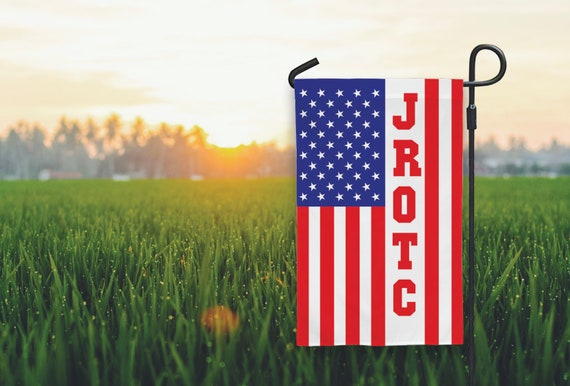 JROTC Flag 12 X 18 Garden Flag American USA | Etsy