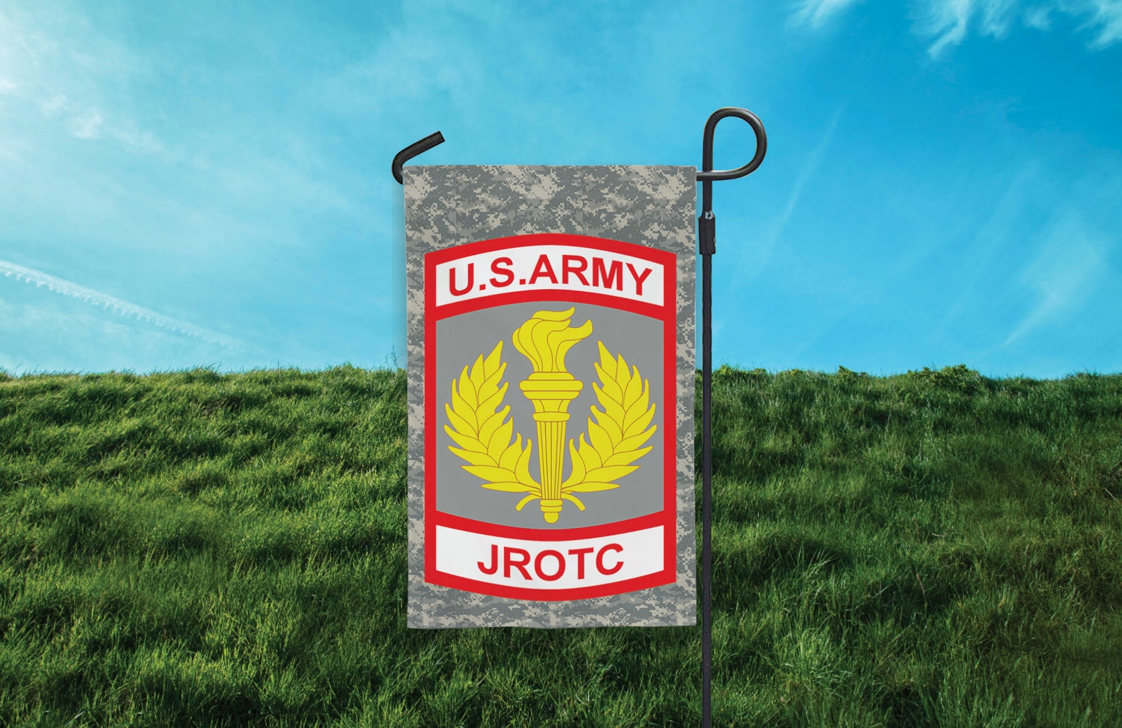 US Army JROTC Flag 12 X 18 Garden Flag House - Etsy