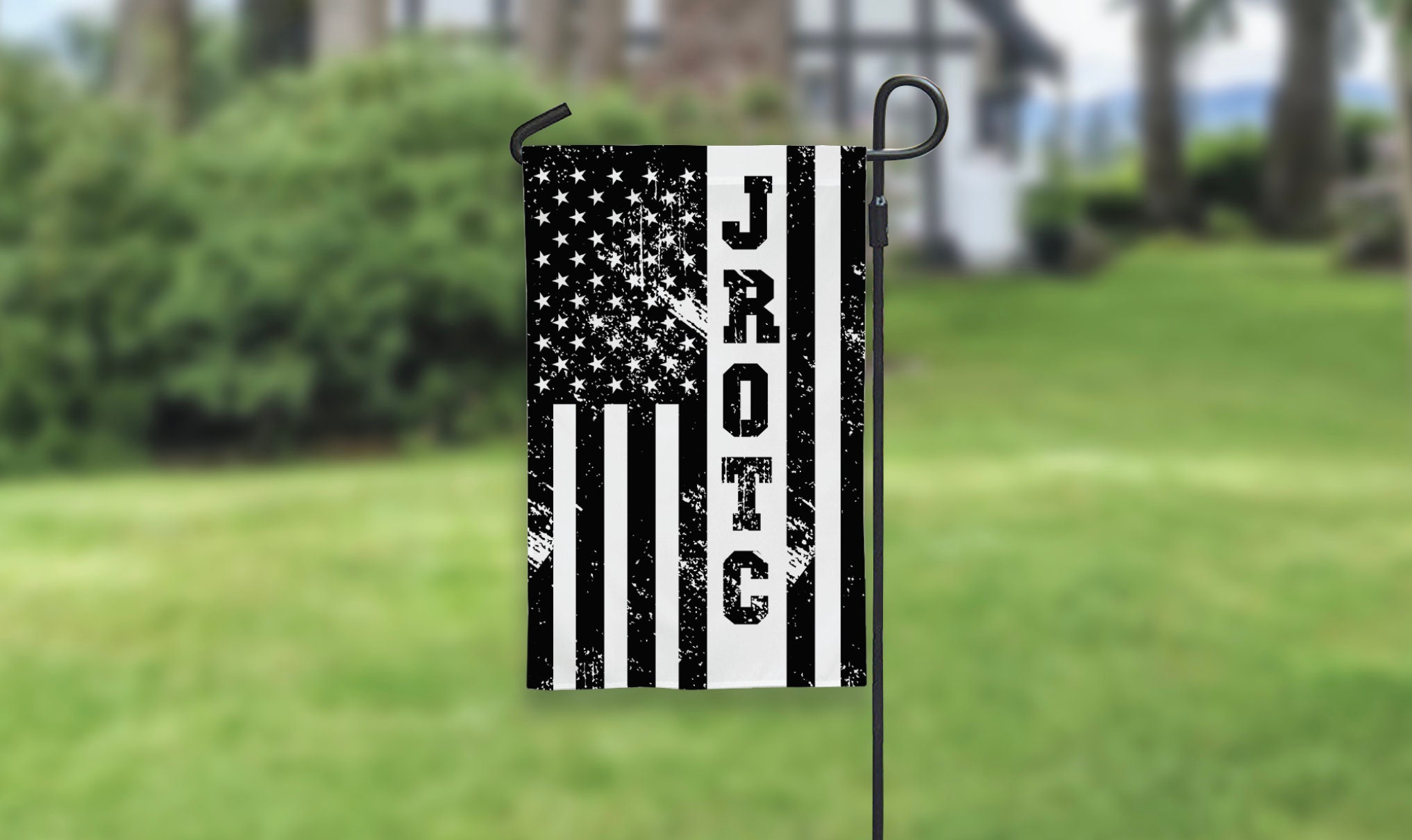 American JROTC Flag - 12" X 18" Garden Flag Junior ROTC Cadet House ...