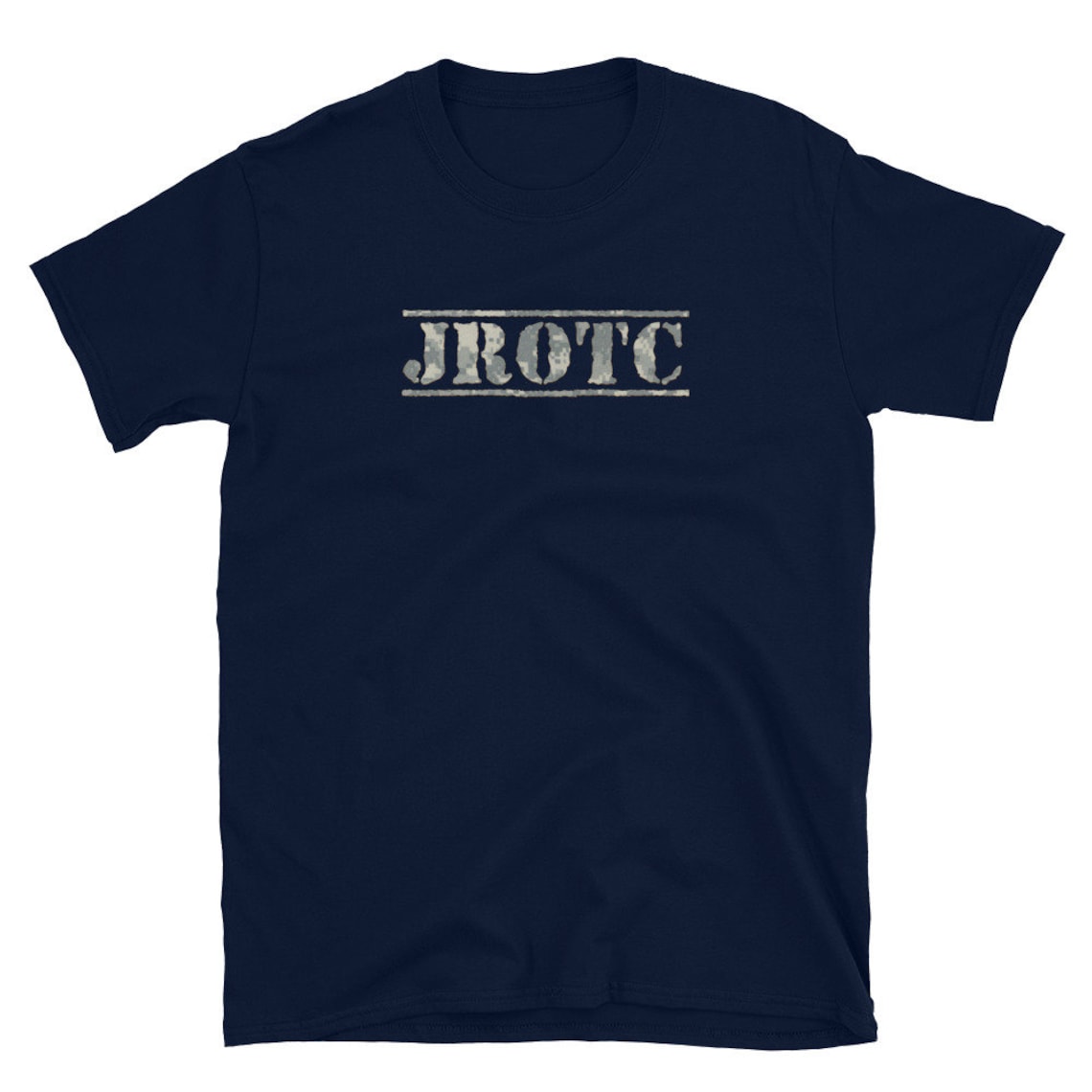 JROTC Shirt - Simple Camouflage Style Junior ROTC Shirt for Cadets and ...