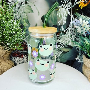 Frog Libbey Cup | Frog Cup | Frog Coffee Cup | Spring Gift | Frog Glass ...