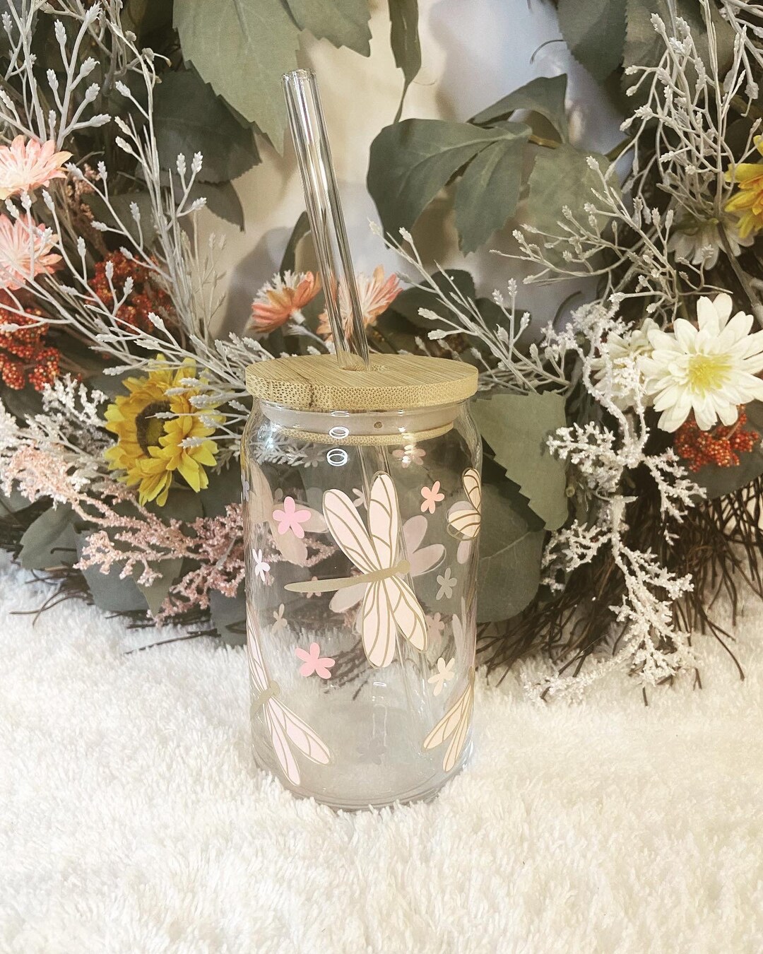 Dragonfly Libbey Cup | Dragonfly Cup | Dragonfly Coffee Cup | Spring ...