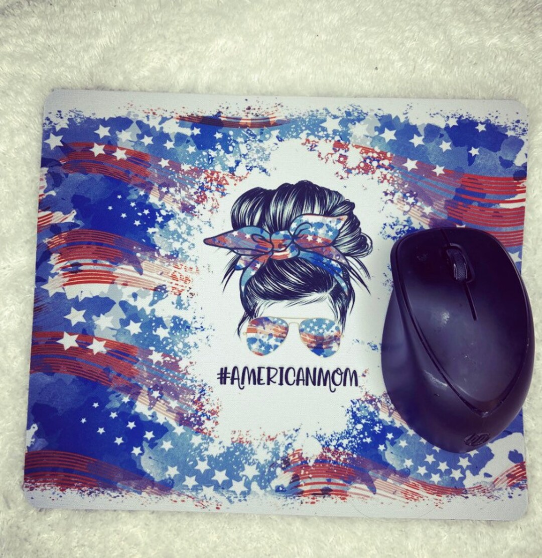 American Mom Mouse Pad | Mom Mouse Pad | American Mouse Pad | American ...