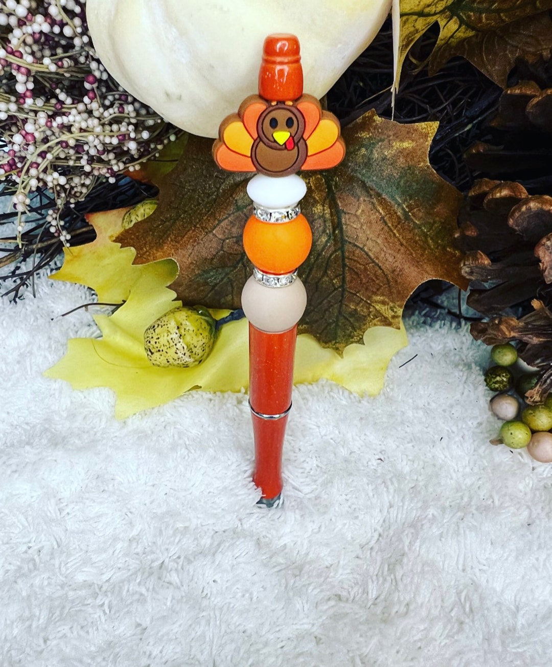 Turkey Beaded Pen | Turkey Pen| Turkey | Turkey Lover Pen | Turkey ...