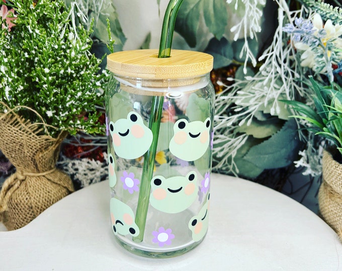 Frog Libbey Cup | Frog Cup | Frog Coffee Cup | Spring Gift | Frog Glass ...