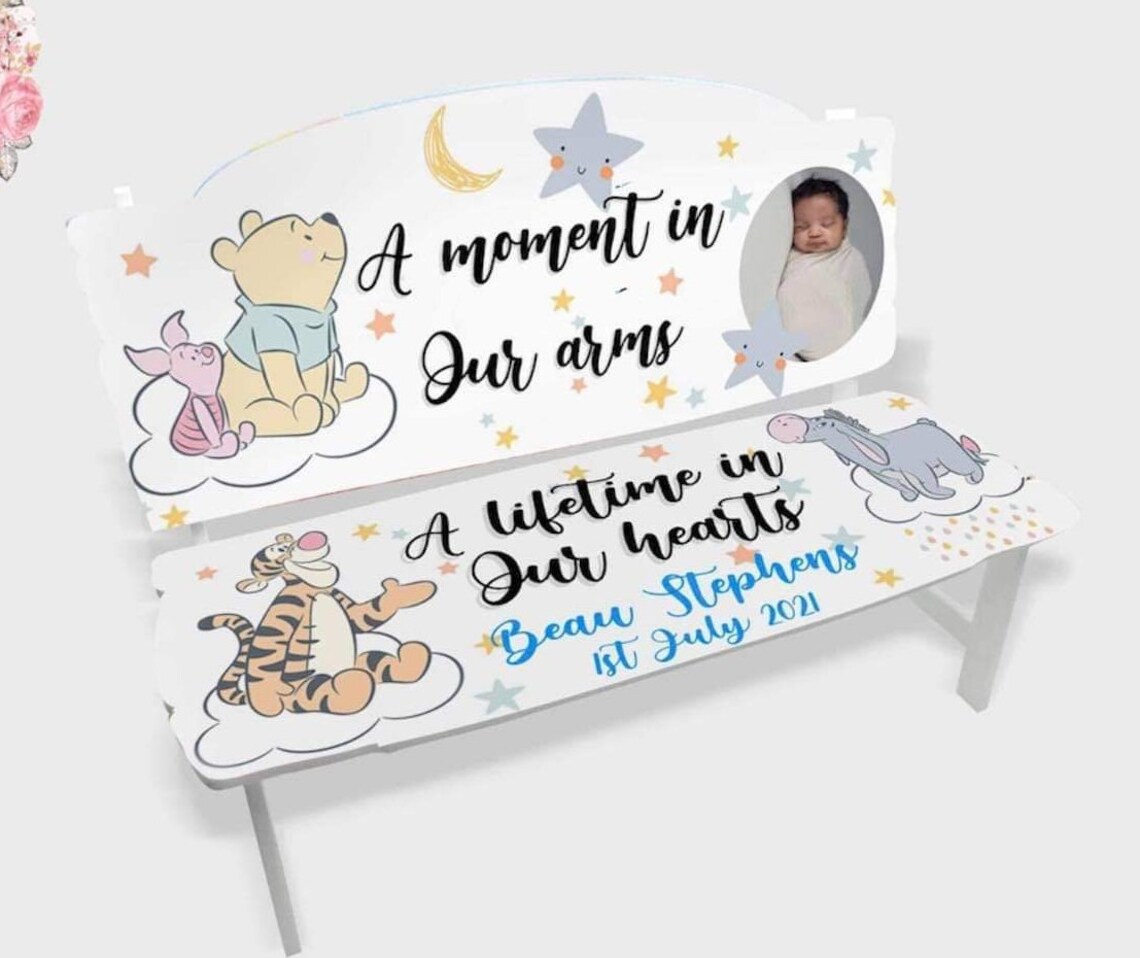 Memorial Bench Template Sublimation - Etsy
