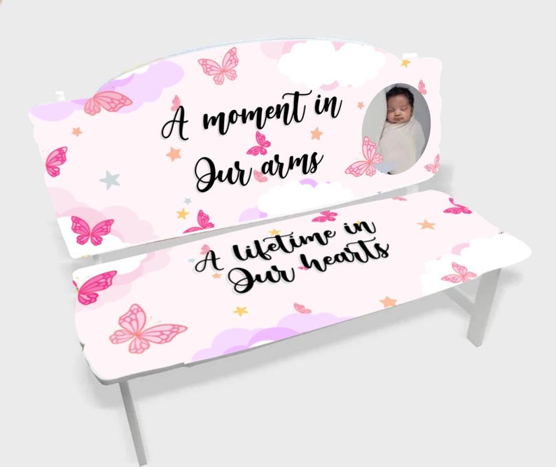 Memorial Bench Template Sublimation - Etsy
