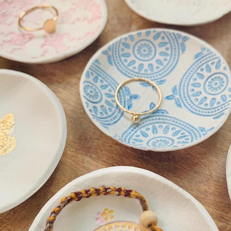 Clay Trinket Dish - Etsy