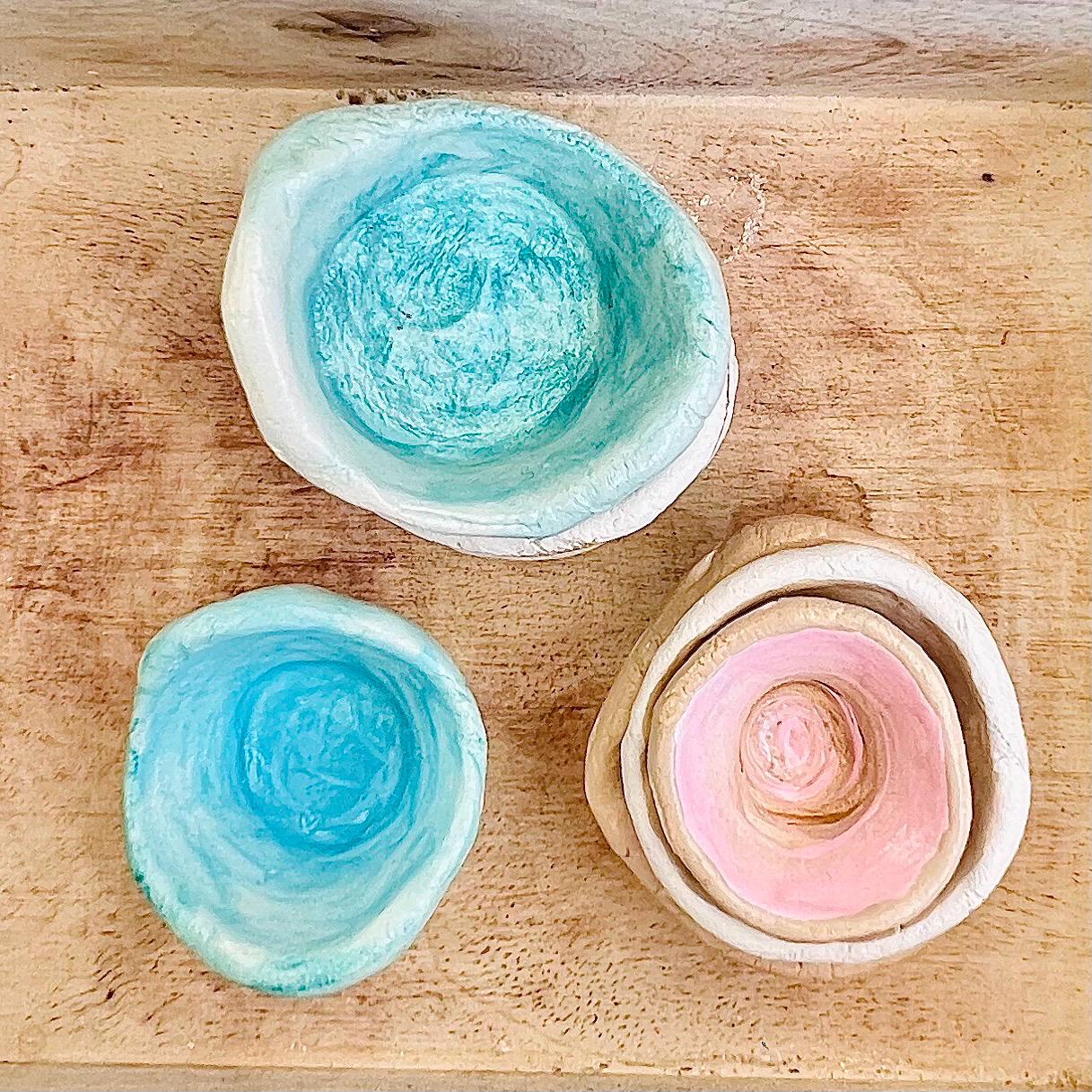 DIY Clay Pinch Pot Kit: Kids Pottery Craft, Ages 4+ - Makes 3 - Etsy