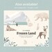 Winter Animals Clipart, Snow Arctic Animals PNG Commercial Use, Winter ...