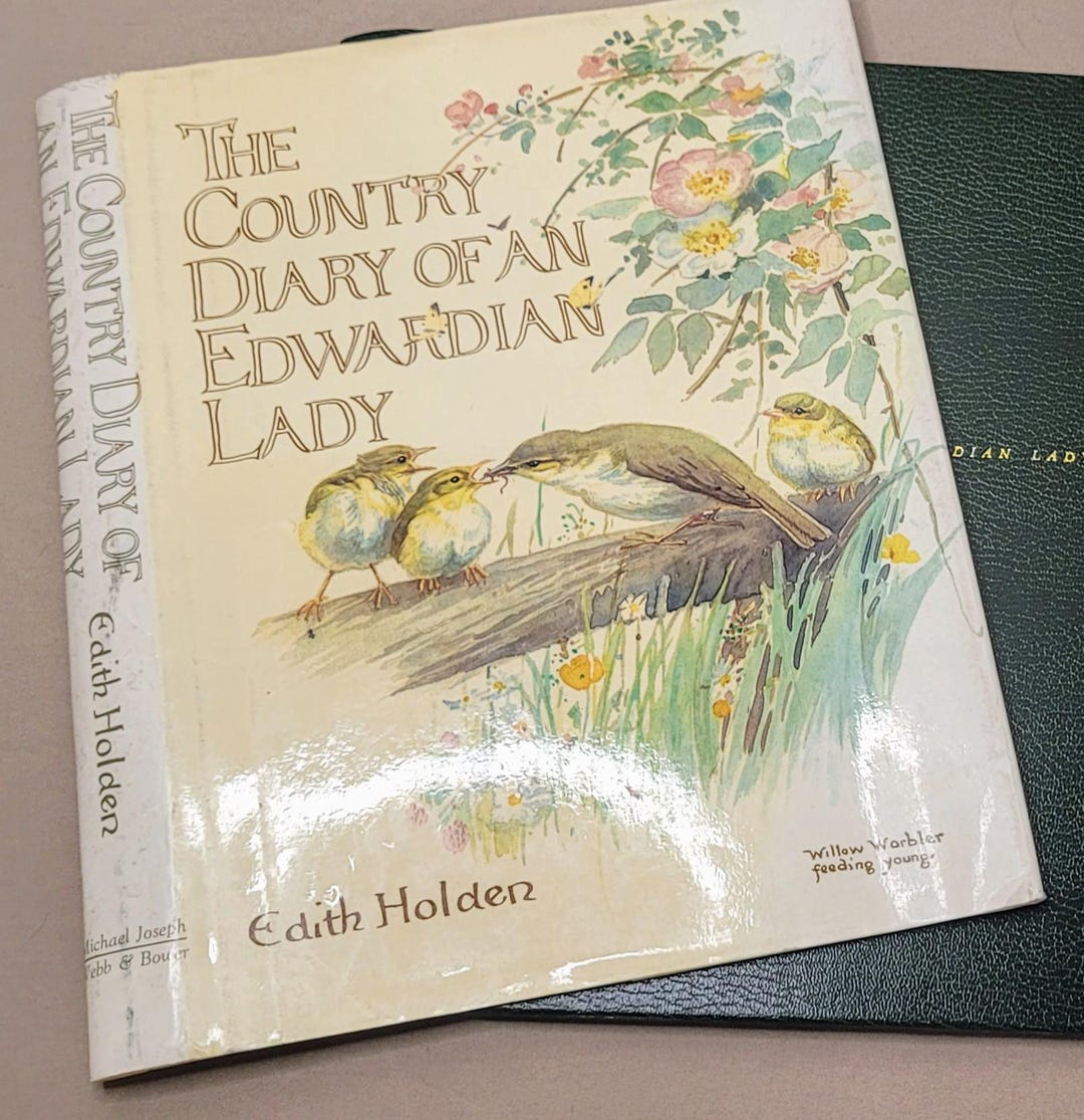 Edith Holden Vintage Used Book Cover and Dust Cover - Etsy