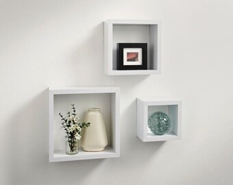 Floating Cube Shelf | Etsy UK
