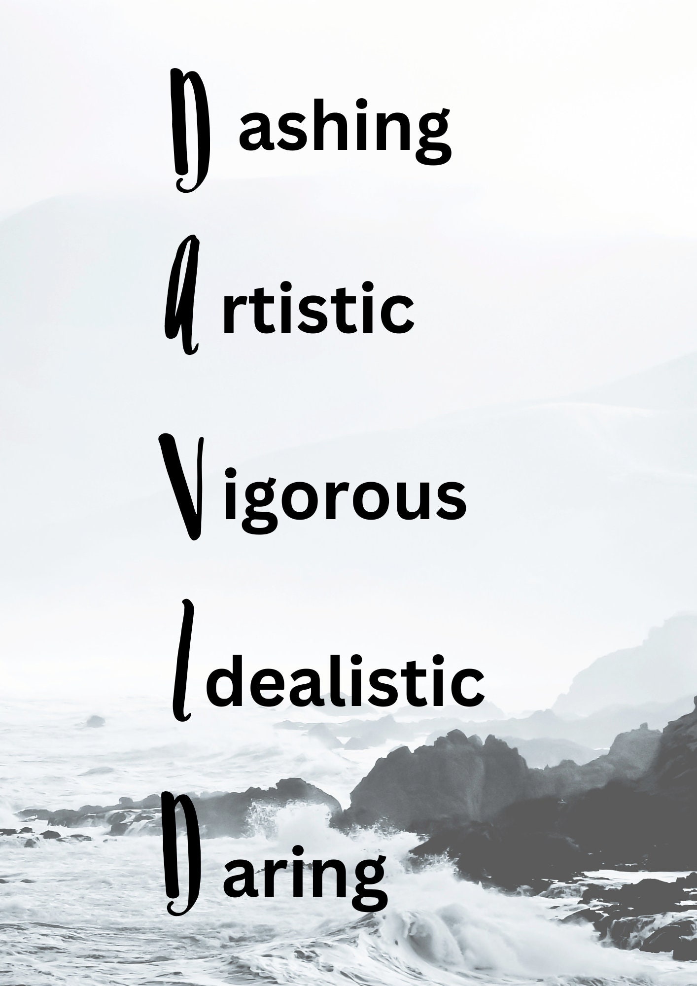 Personalised Acrostic Poem | Physical and Digital Print | Instant ...