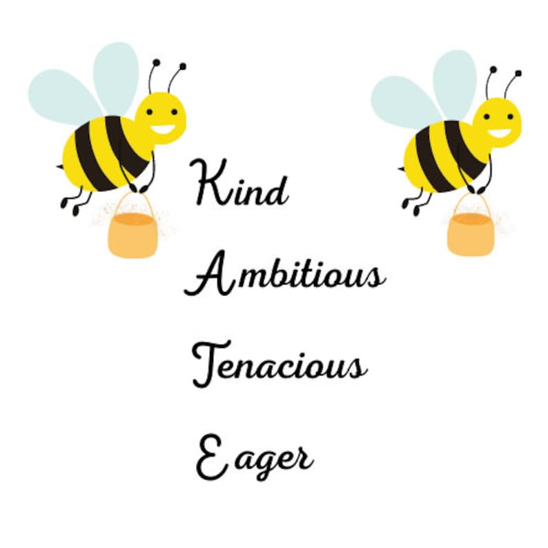 Acrostic Name Poem | Personalized Nursery Art (digital Print) - Etsy