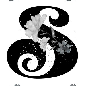 Beautiful and Unique Initials Name Art for Children and Adults | Custom ...