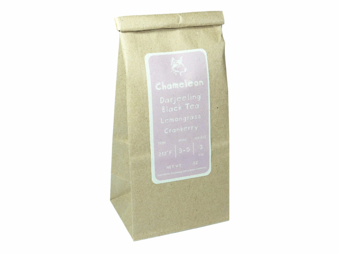 Chameleon (darjeeling Black Tea, Lemon Grass, Cranberry) - Loose Leaf ...