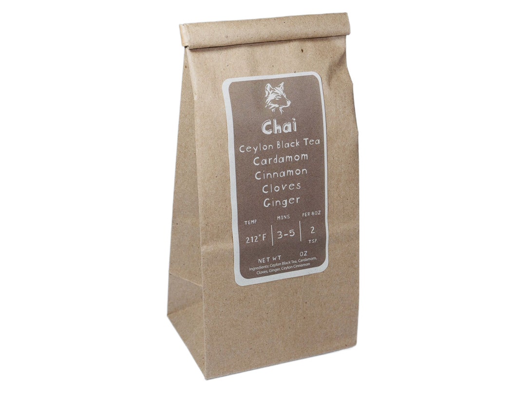 Chai (ceylon Black Tea, Cardamom, Cloves, Ginger, Ceylon Cinnamon ...