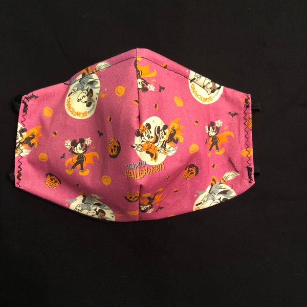 Minnie Mouse Face Mask - Etsy