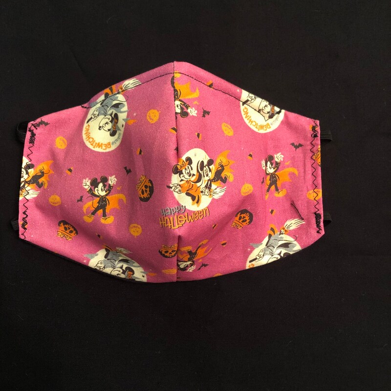 Minnie Mouse Face Mask - Etsy