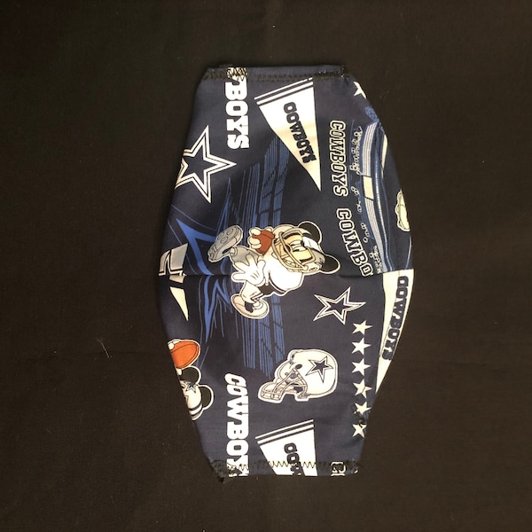 Dallas Cowboys Face Mask - Etsy