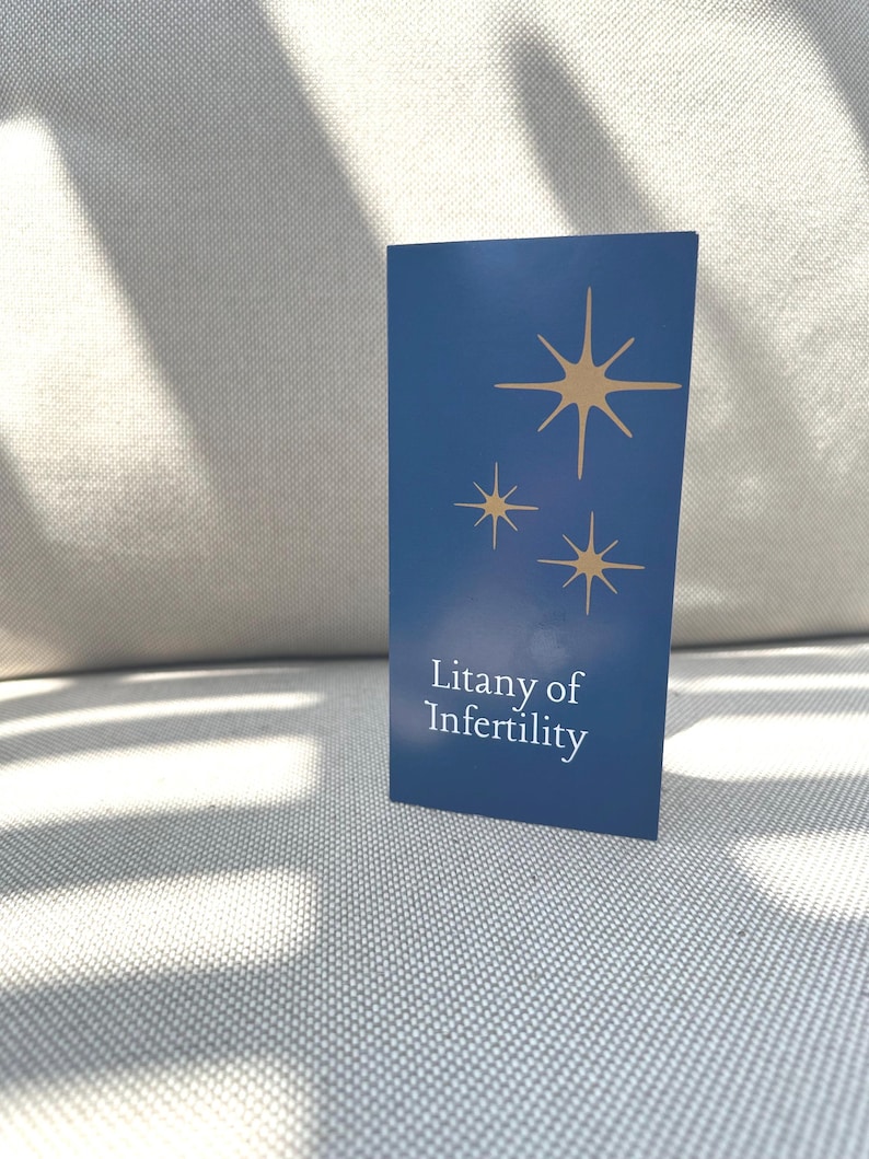 Litany of Infertility - Etsy