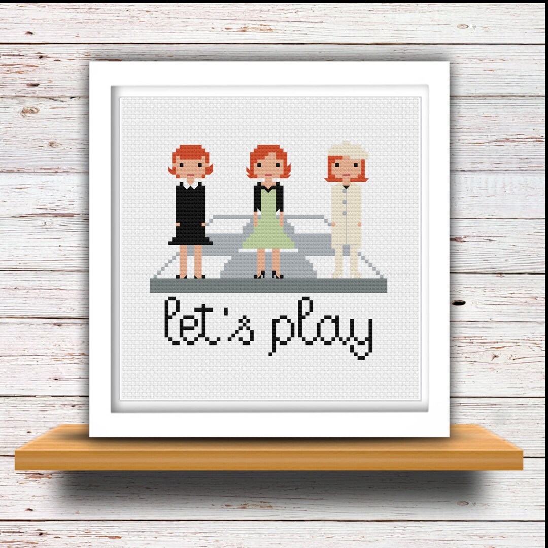 The Queen's Gambit Beth Harmon Chess Tv Series PDF Cross Stitch Pattern ...