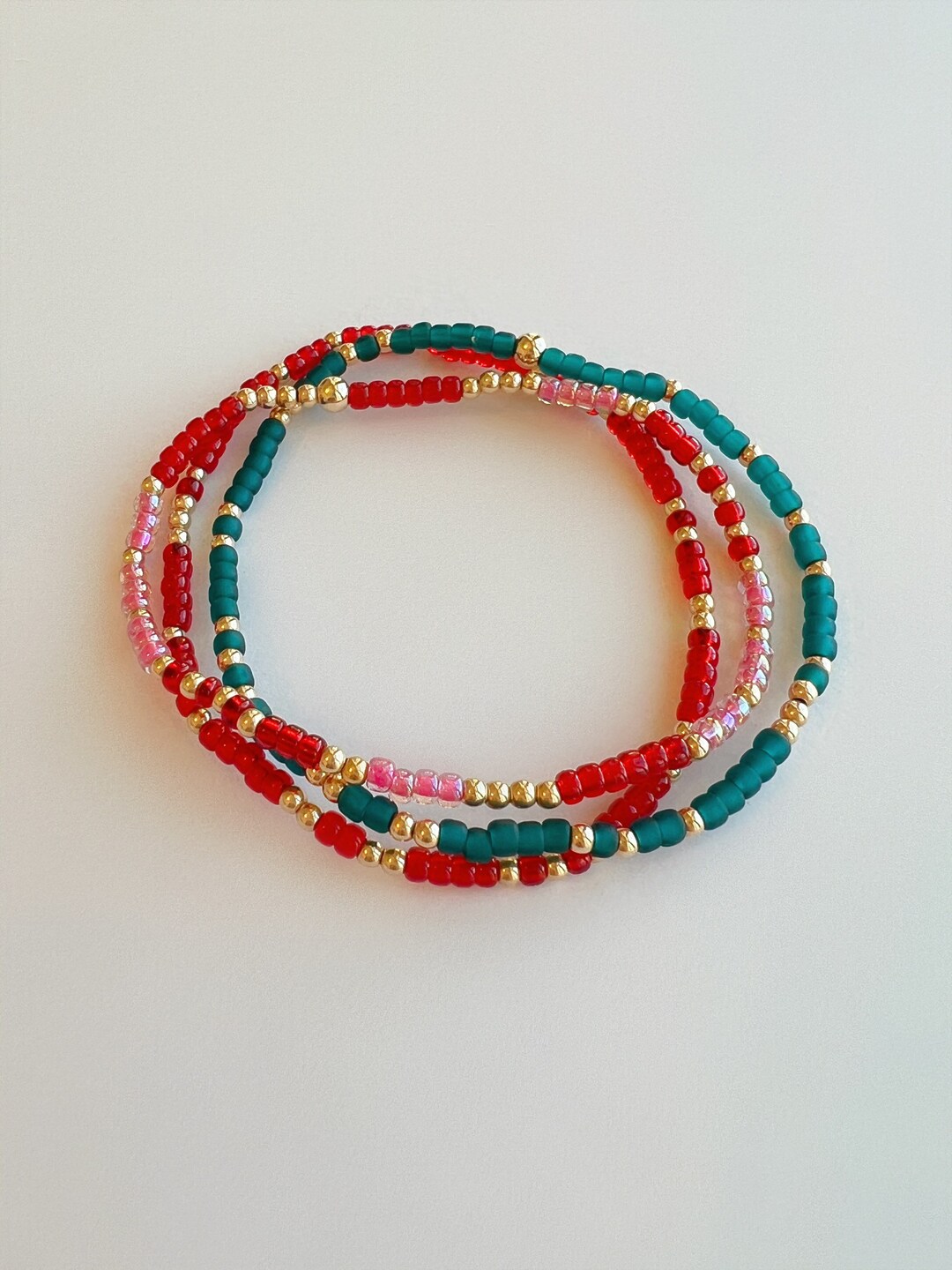 THE PEYTON STACK: Bead Bracelet | Seed Bead Bracelet | Stack Bead ...