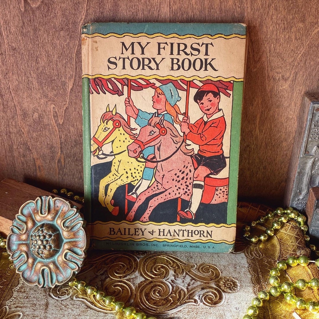 Vintage Illustrated Children’s Book My First Story Book 1934 - Etsy