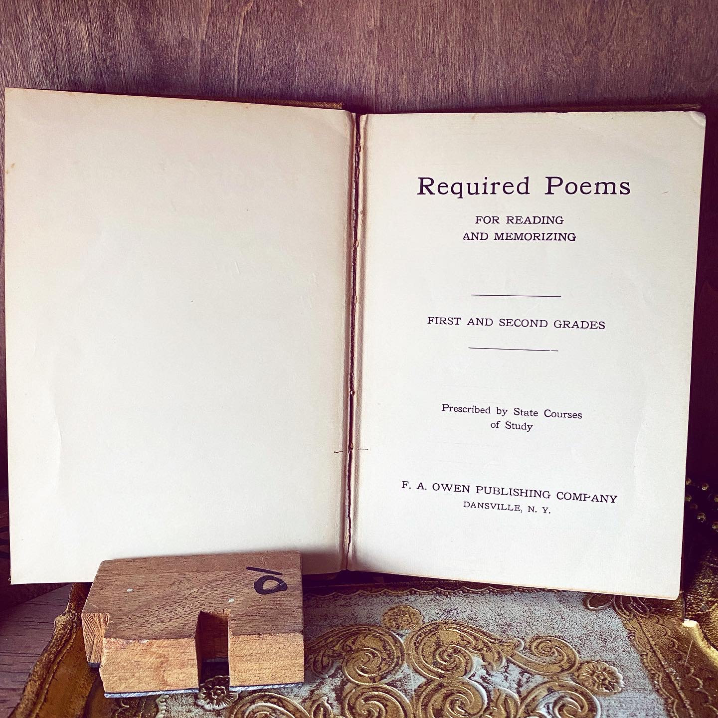 Vintage Childrens Book: Required Poems for Reading & - Etsy