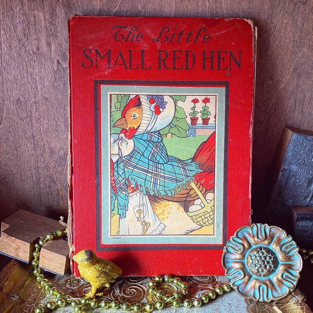 Antique Illustrated Children’s Book: the Little Small Red Hen - Etsy