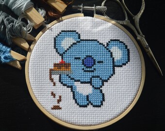 Bt21 Cross Stitch Pattern - Etsy