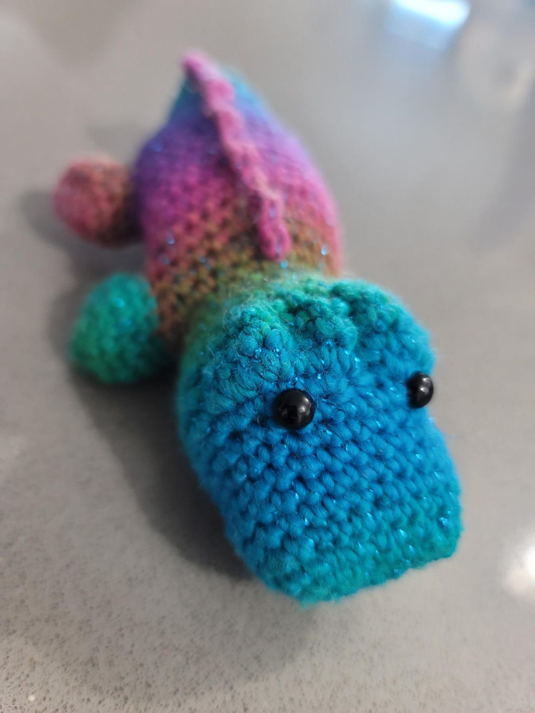 Glitter Gator - Crochet Animal - Etsy