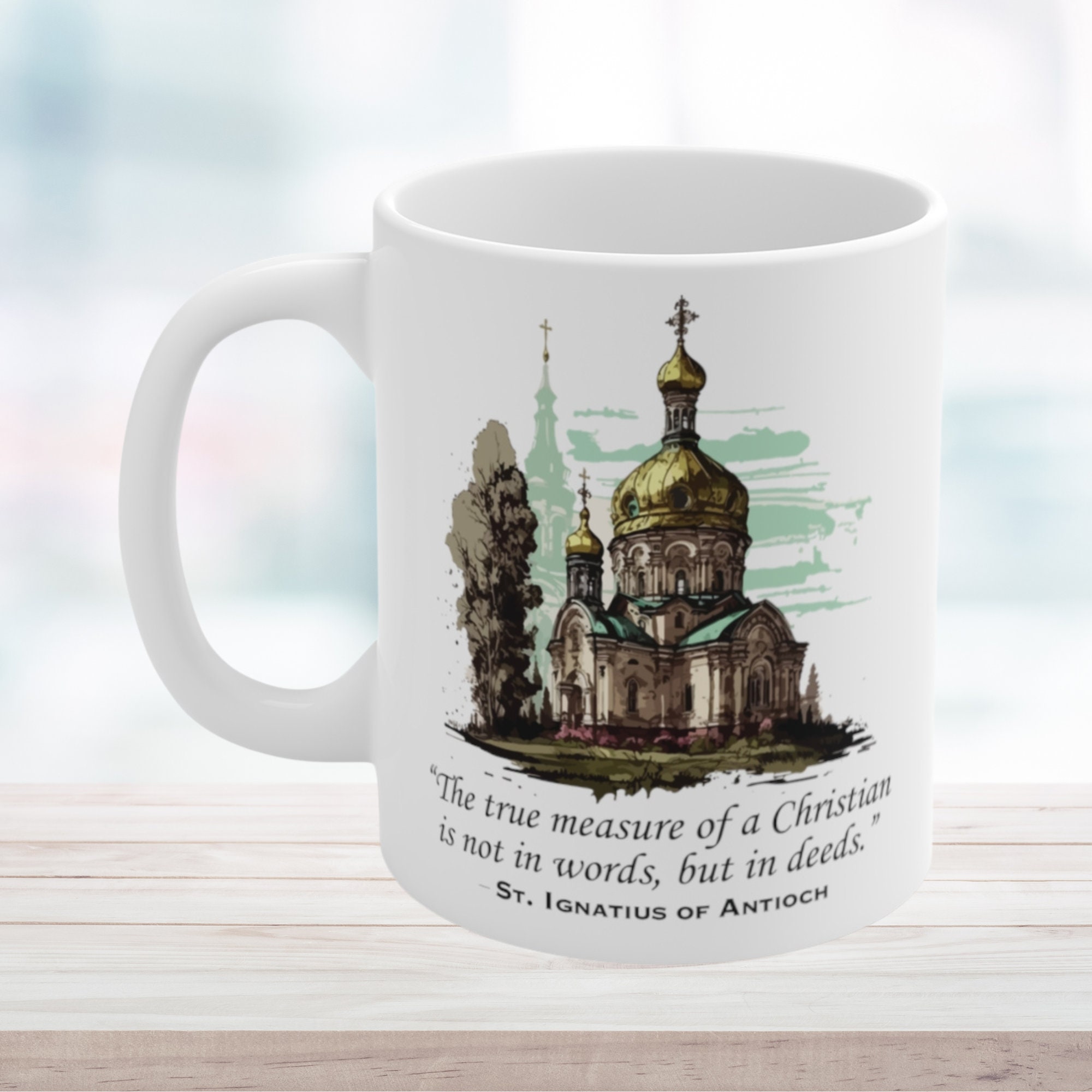 St. Ignatius of Antioch Coffee Mug | Catholic Mug | Orthodox Christian ...