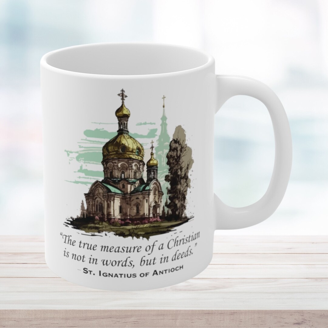 St. Ignatius of Antioch Coffee Mug | Catholic Mug | Orthodox Christian ...