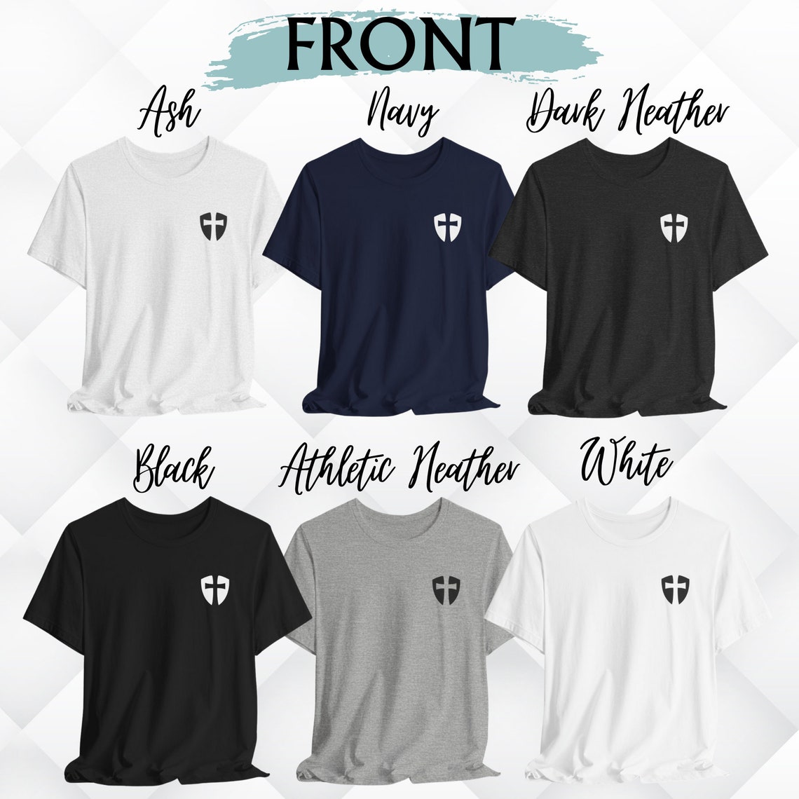 Serviam Front and Back T-shirt | I Will Serve | St Michael the ...