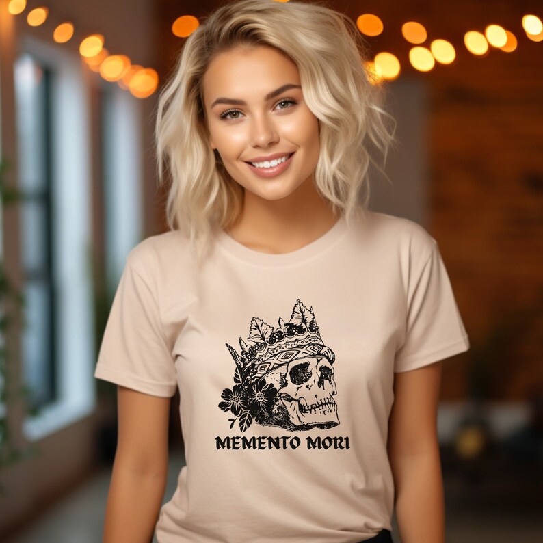 Memento Mori remember You Must Die Shirt, Fall Clothing, Catholic ...