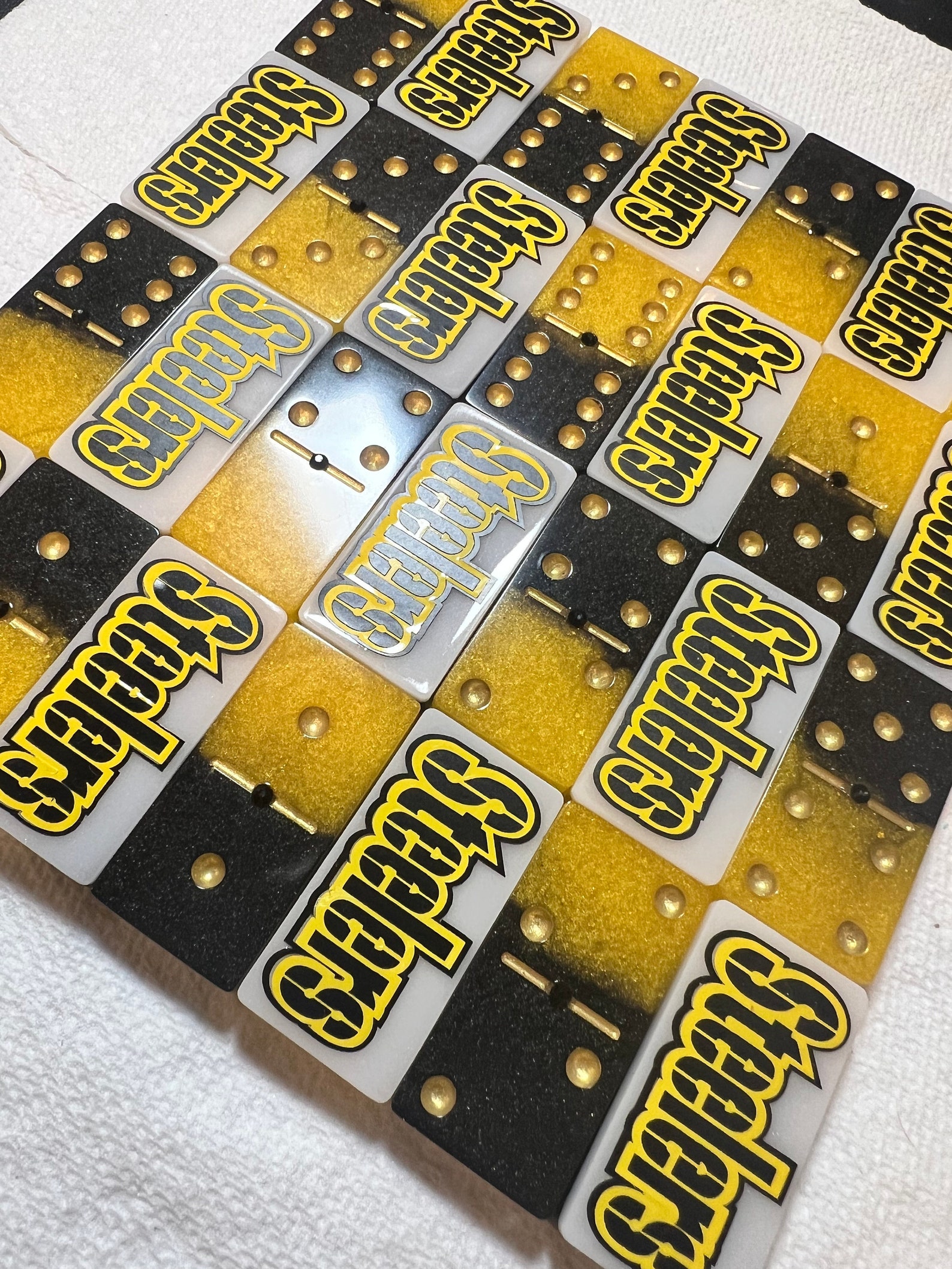Pittsburgh Steelers Custom Domino Set - Etsy