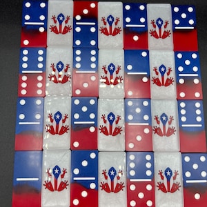 Coqui Custom Made Double 6 Domino Set - Etsy