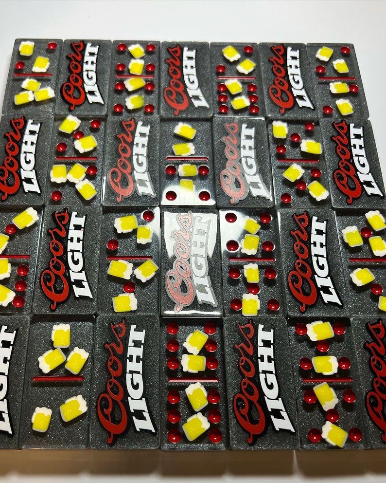 Coor’s Light Custom Domino - Etsy