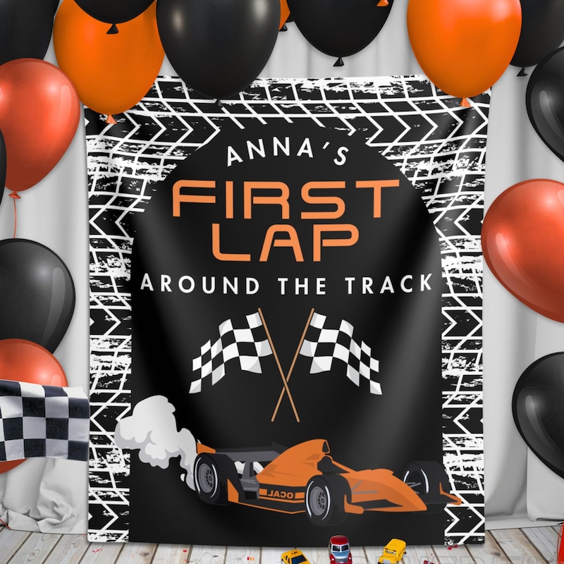Racing Backdrop - Etsy