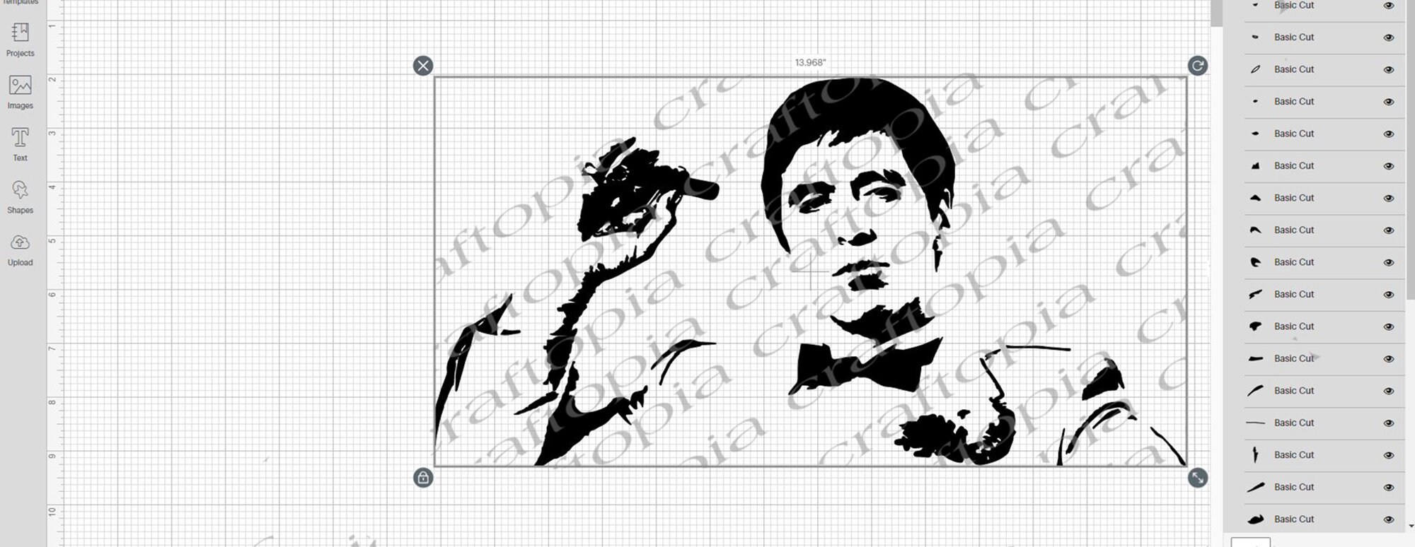Scarface Tony Montana - SVG - JPG - AI Files Cricut and Laser Ready - Etsy