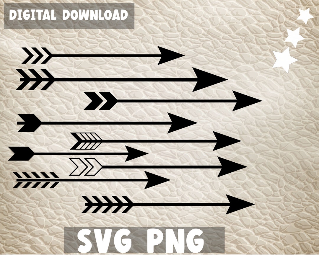 Arrows SVG Cut File Cricut Svg Png Pdf - Etsy