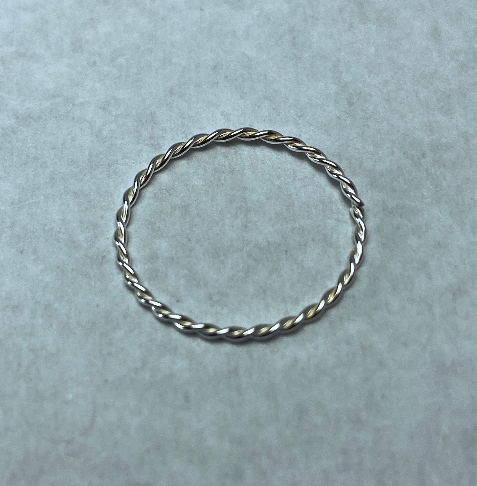 Sterling Silver Twist Ring 925 Silver - Etsy