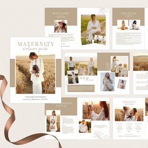 Maternity Style Guide Template, Editable Photoshop Booklet ,wardrobe ...