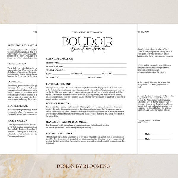 Boudoir Photography - Etsy