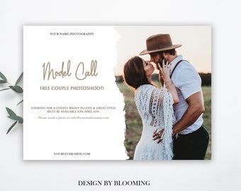 Model Call Template | Etsy UK