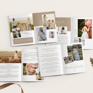 Maternity Style Guide Template, Editable Photoshop Booklet ,wardrobe ...