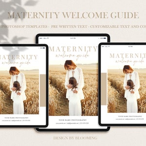 Maternity Style Guide Template, Editable Photoshop Booklet ,wardrobe ...