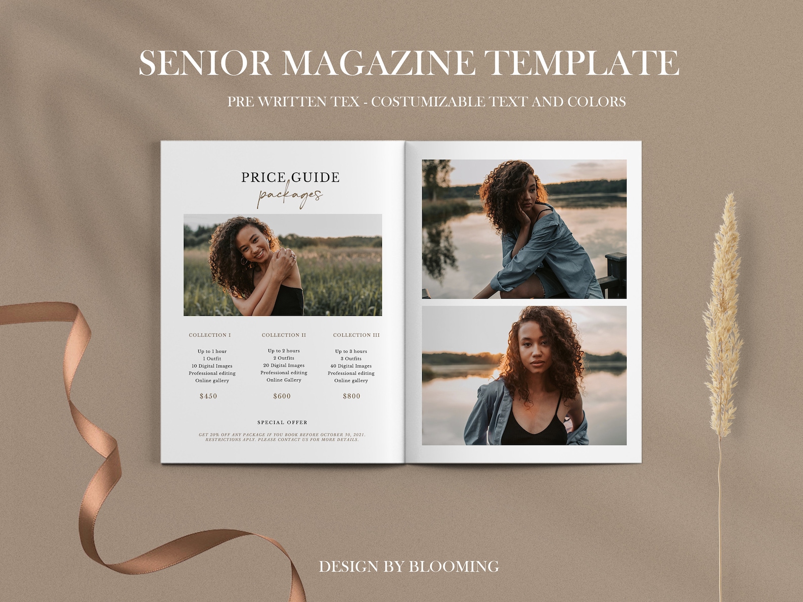 Senior Welcome Guide Template Senior Magazine Senior - Etsy
