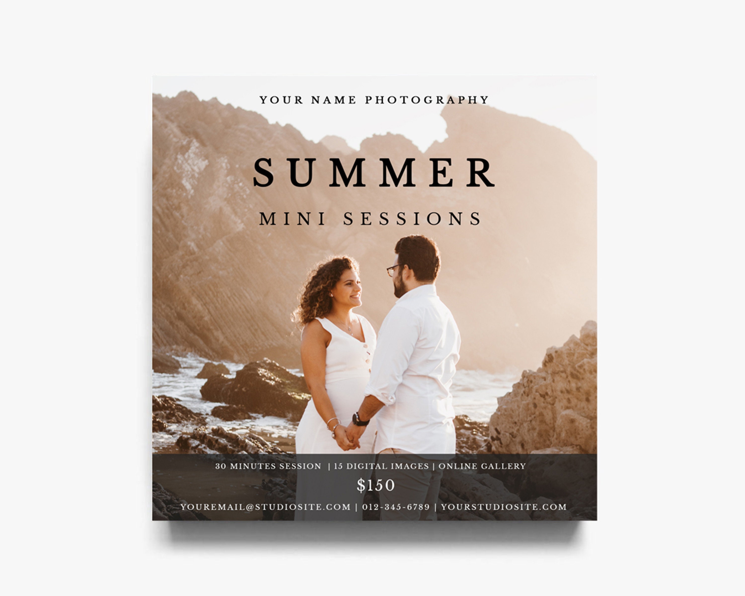 Mini Session Template Mini Sessions Summer Mini | Etsy